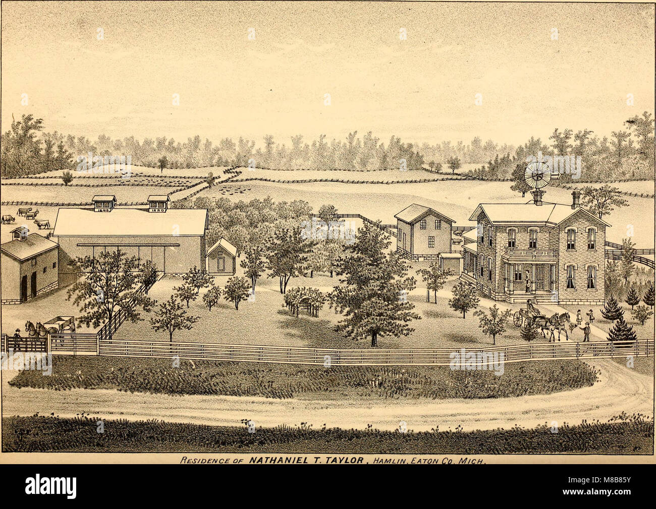 This historical account covers the development, settlement, and ...