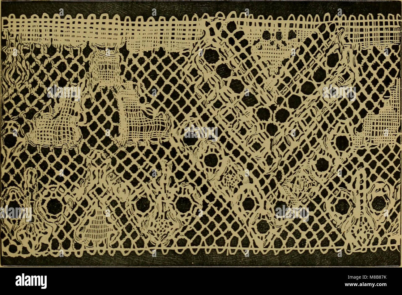 The 1902 book on the history of lace explores the origin, development ...