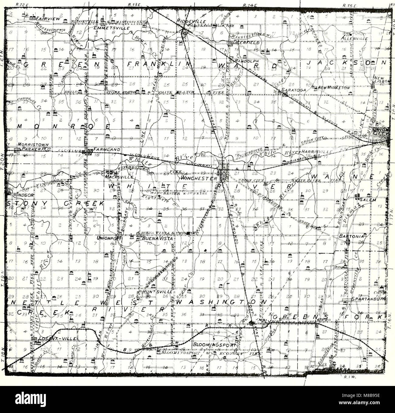 Indiana pioneers hi-res stock photography and images - Alamy