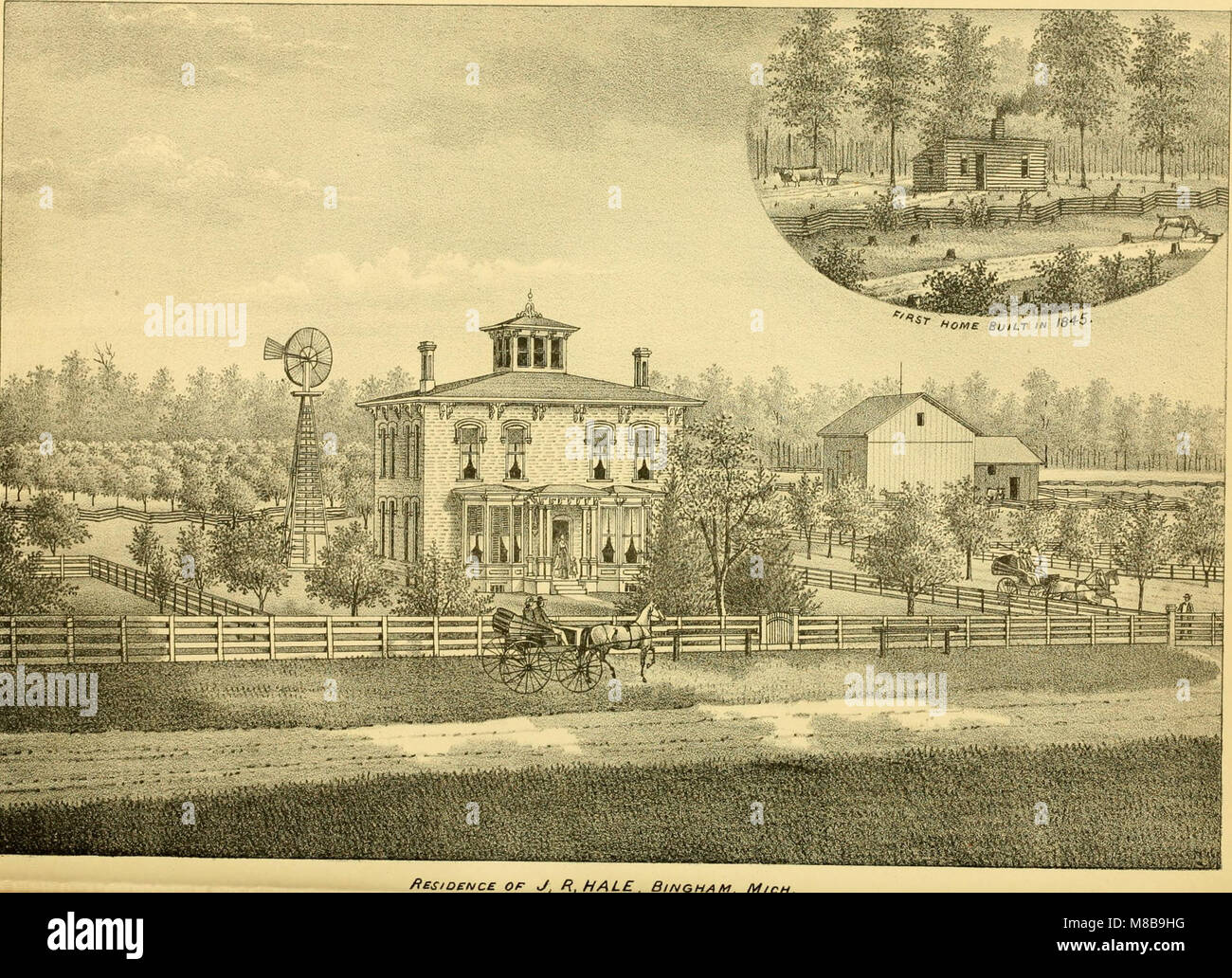This 1880 historical account covers the history of Shiawassee and ...