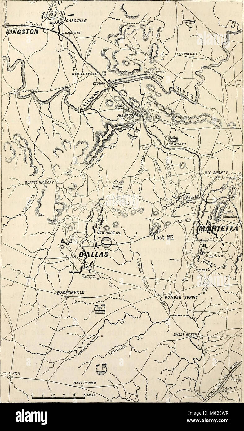 History of the American Civil War (1867) (14576036509 Stock Photo - Alamy