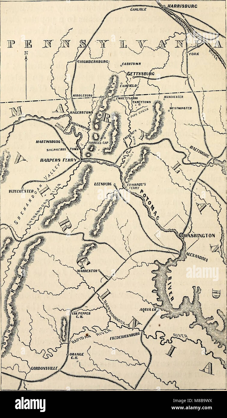 History of the American Civil War (1867) (14576215057 Stock Photo - Alamy