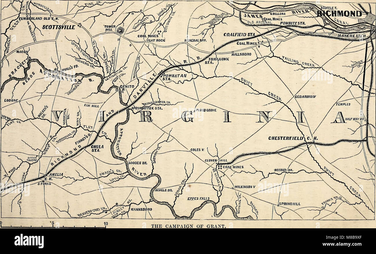 History of the American Civil War (1867) (14762697015 Stock Photo - Alamy