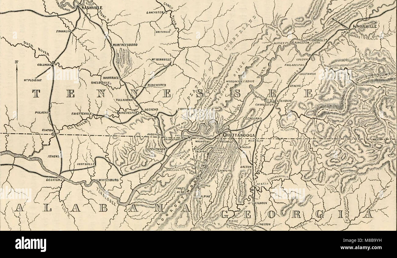 History of the American Civil War (1873) (14760431624 Stock Photo - Alamy
