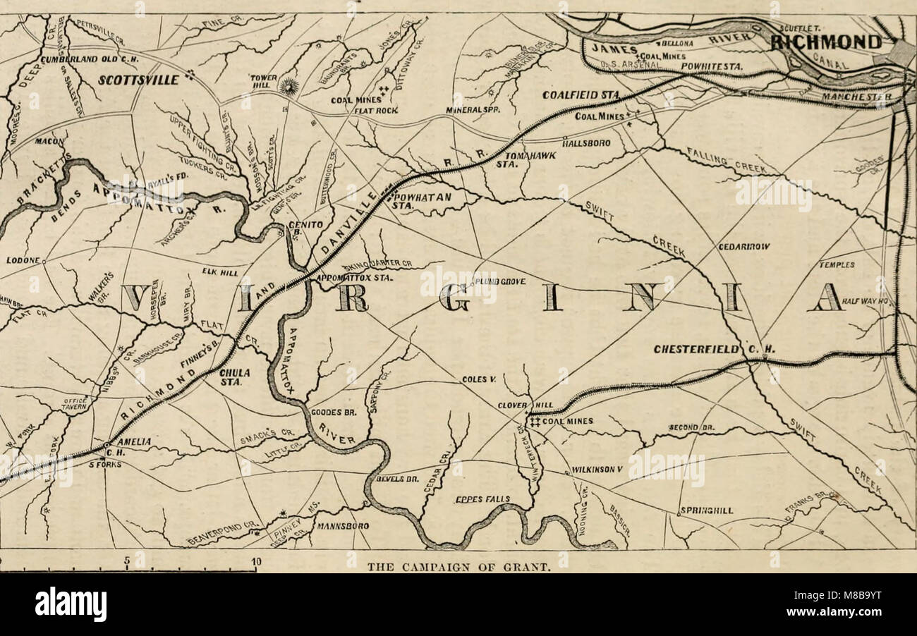 History of the American Civil War (1873) (14762483752 Stock Photo - Alamy