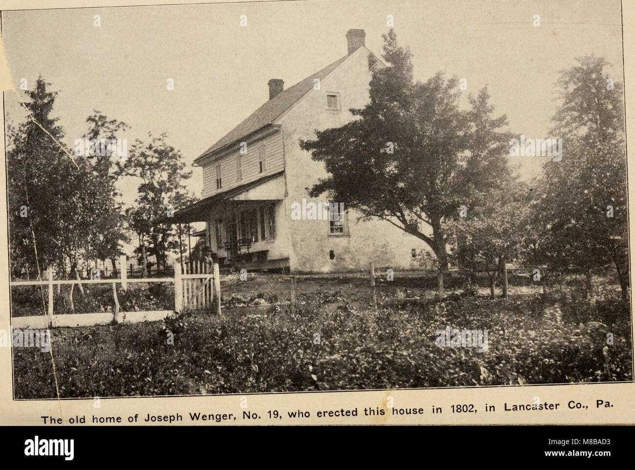 The 'History of the Descendants of Christian Wenger' (1903) traces the ...