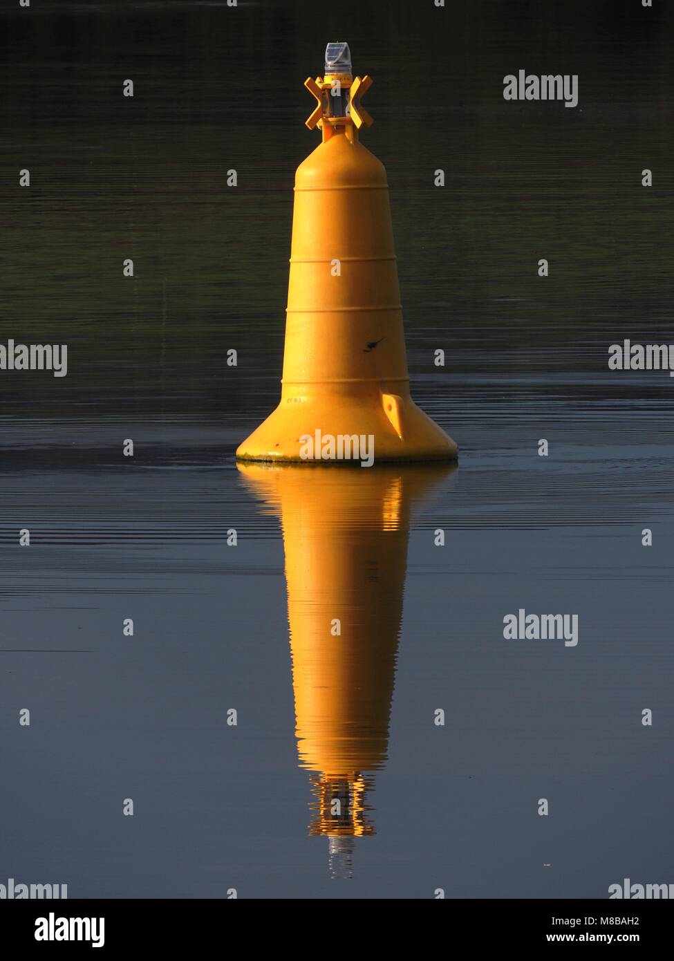 Hazard marker hi-res stock photography and images - Alamy