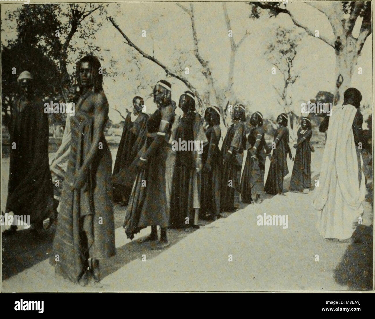 Dance of the Bornu women Stock Photo - Alamy