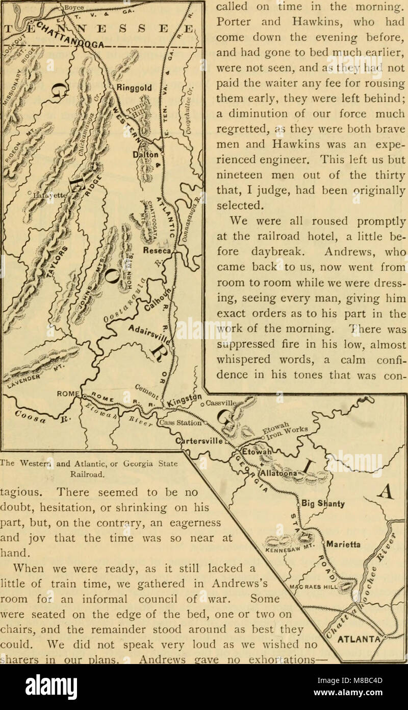 Daring and suffering- a history of the Andrews Railroad Raid into ...
