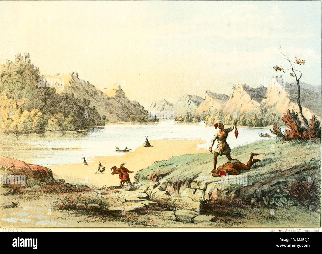 Das Illustrirte Mississippithal (1857) is a visual work that depicts 80 ...