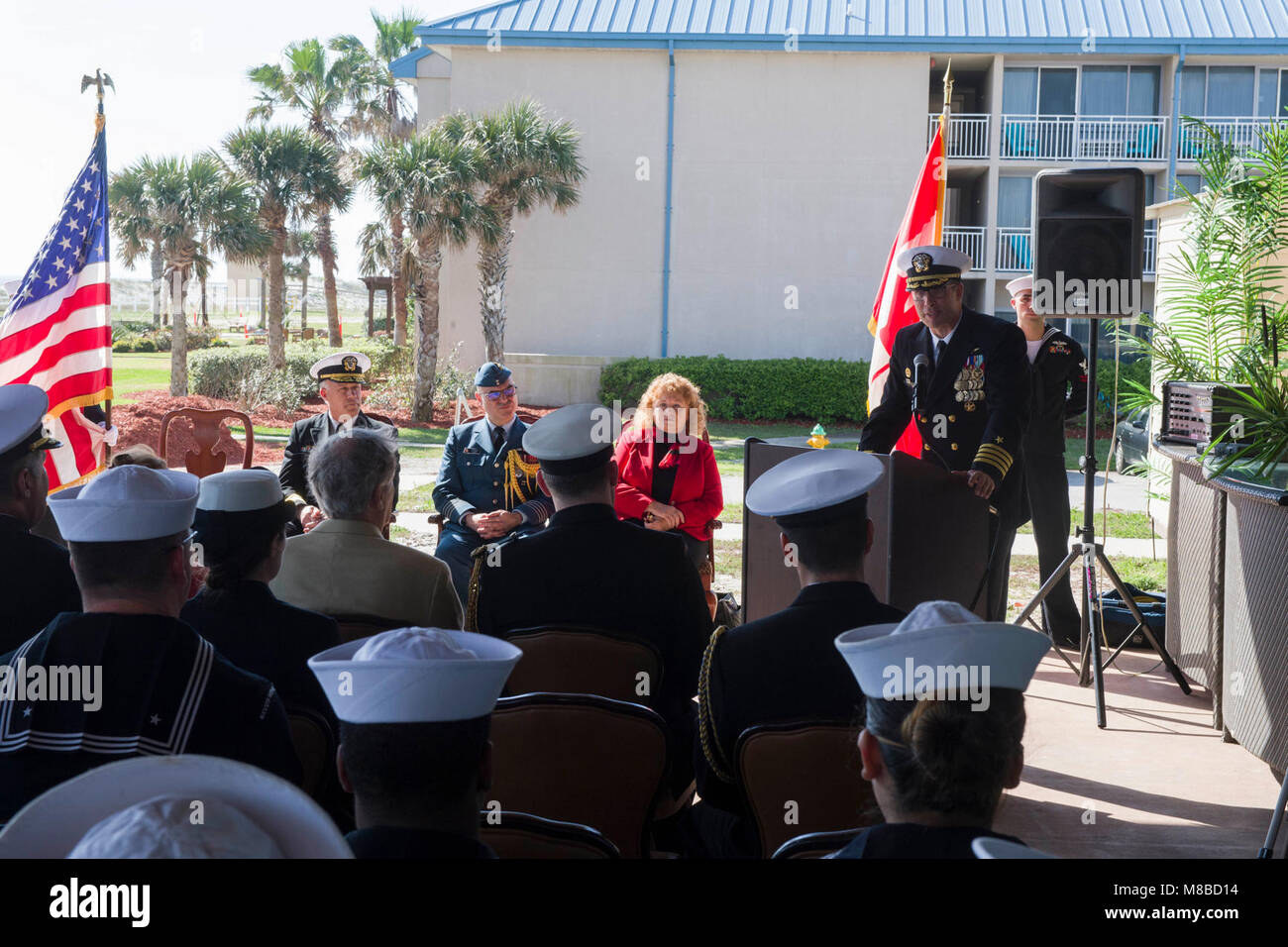 JACKSONVILLE, Fla. (Feb. 26, 2018) Capt. David Yoder, commanding ...