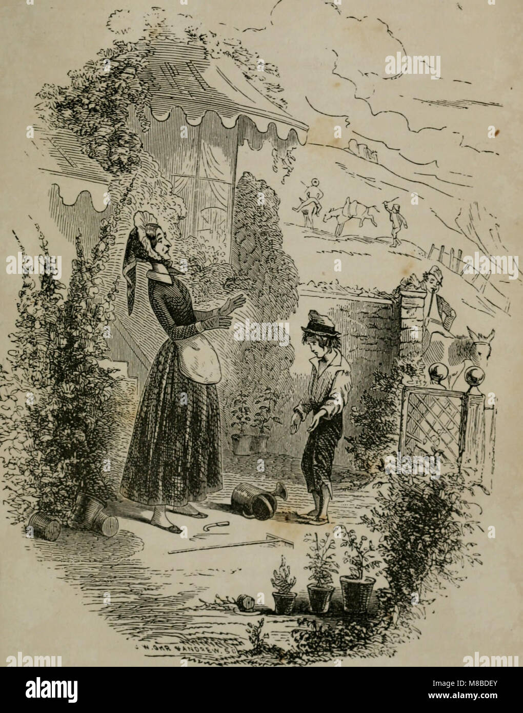 David Copperfield (1850) (14593575778 Stock Photo - Alamy