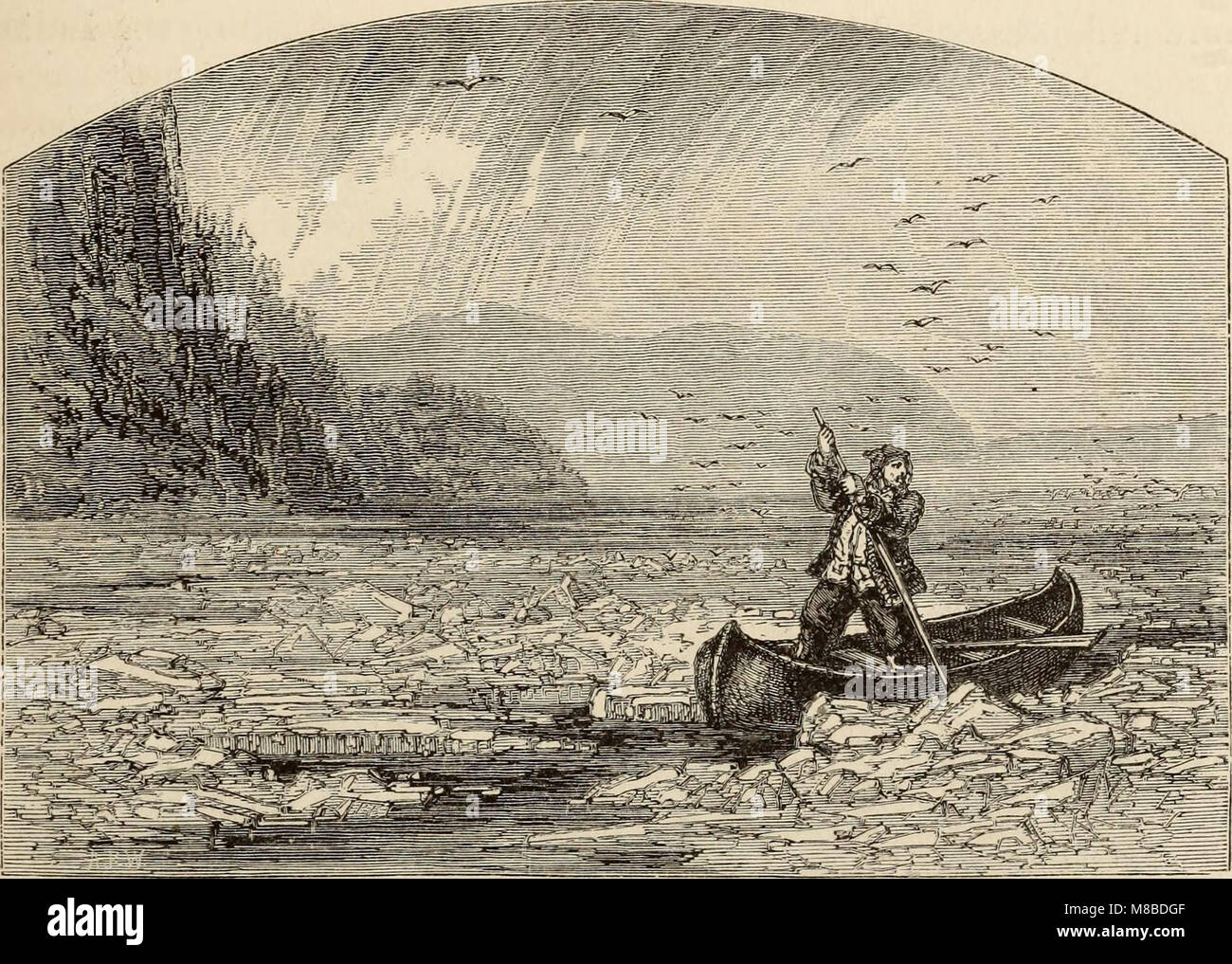 David Pietersz. de Vries in the Ice Stock Photo - Alamy