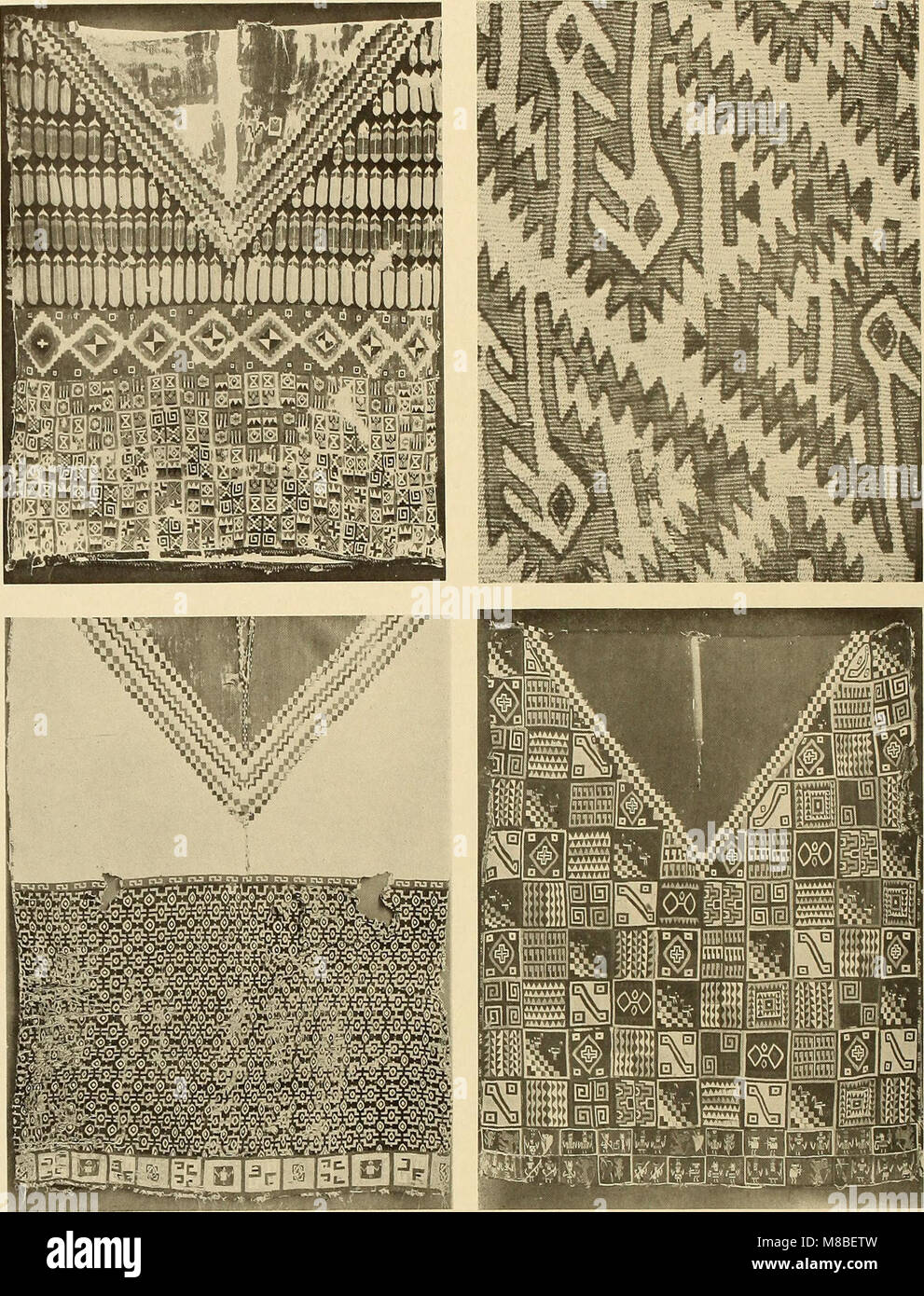 An illustrated guide on decorative textiles, covering various materials ...