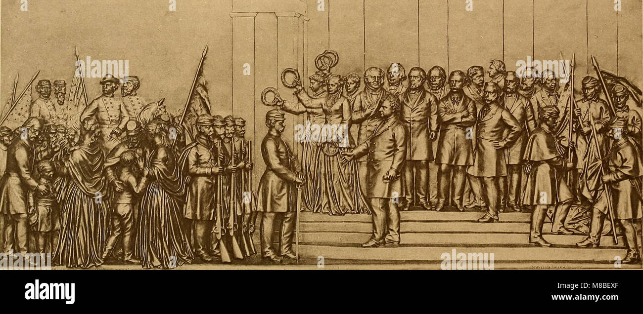 The 1877 dedication of a monument on Boston Common commemorates the ...