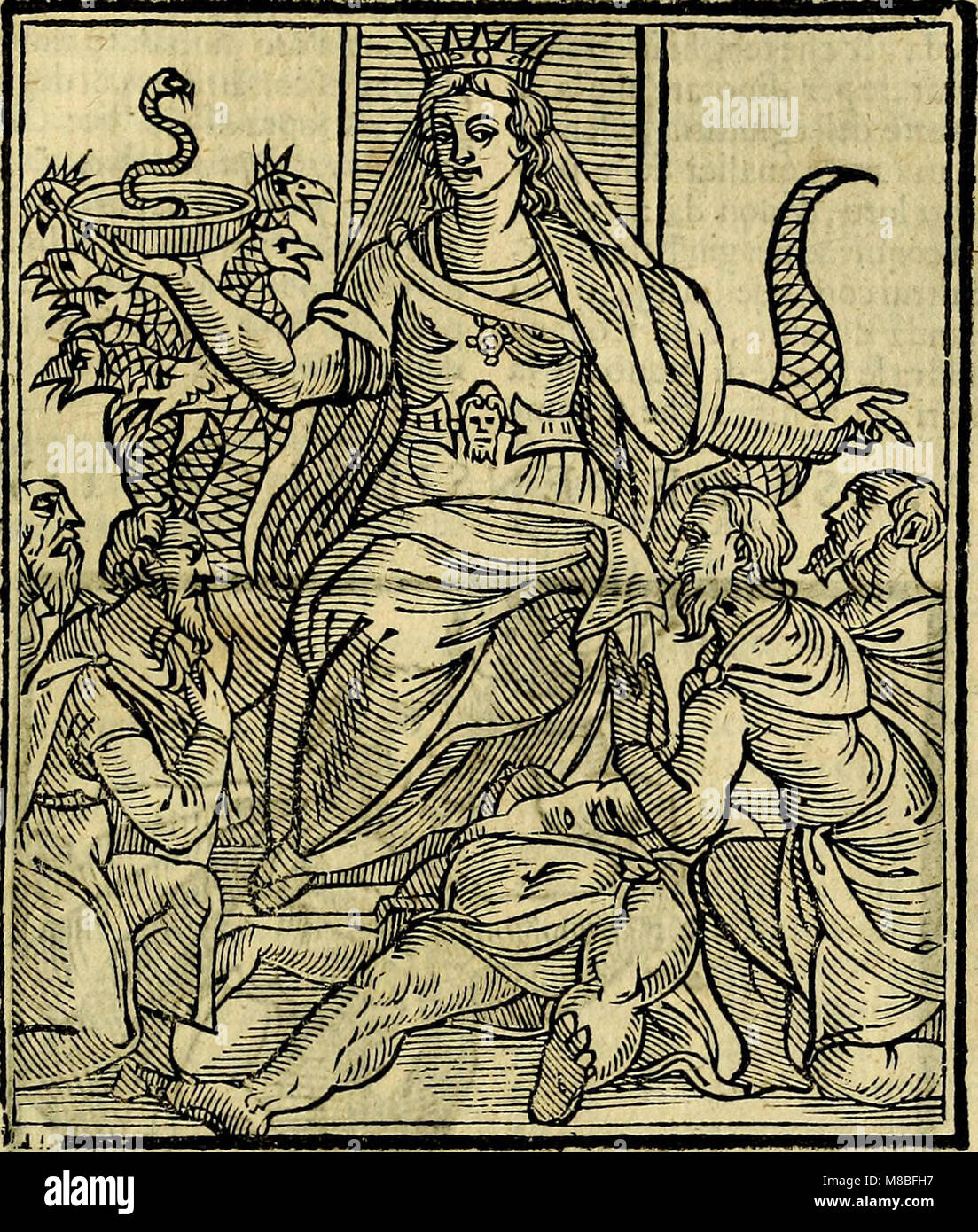 This 1630 work presents a collection of iconological symbols and their ...