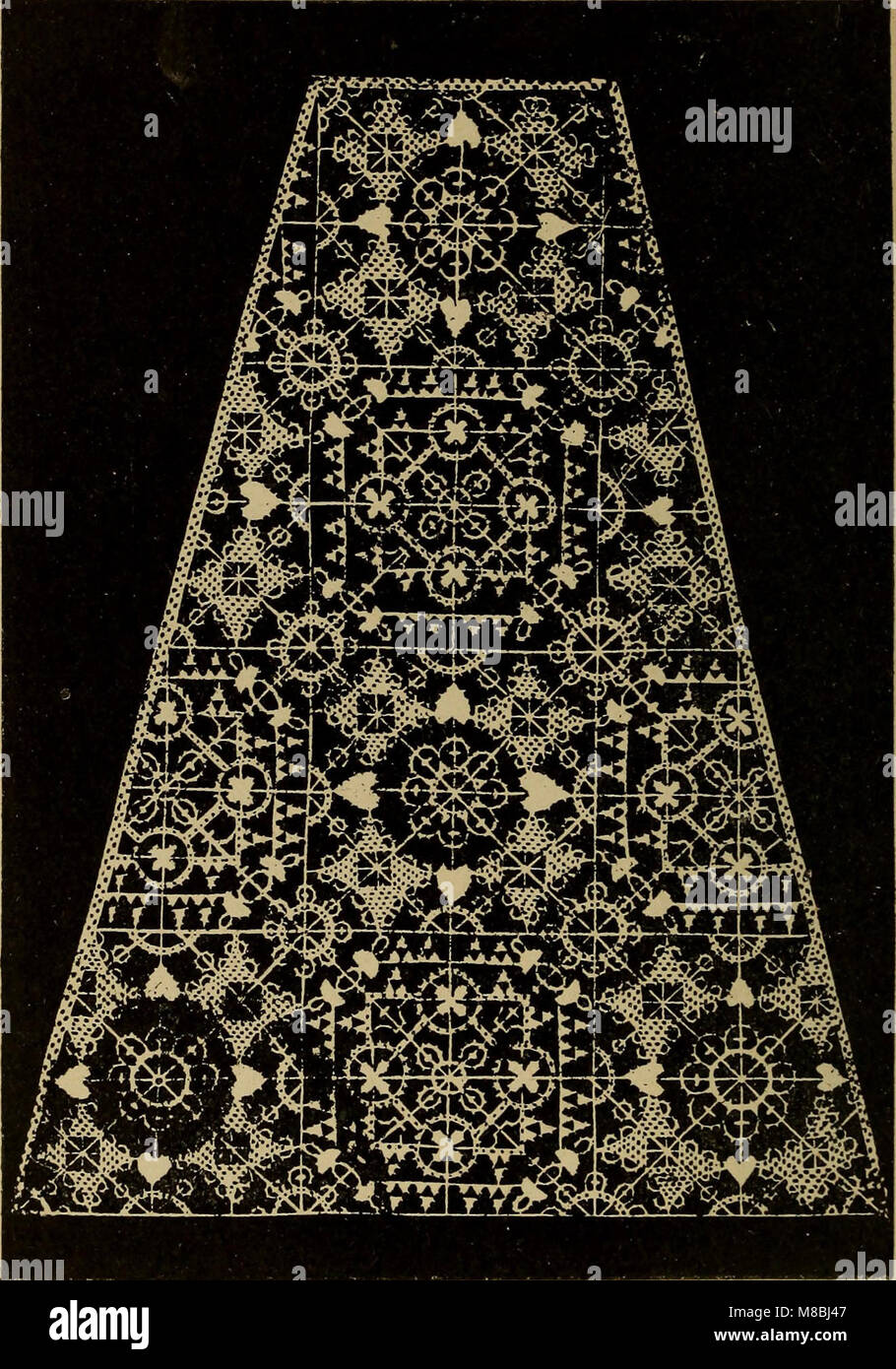 This French work showcases a collection of lace (dentelles) and ...