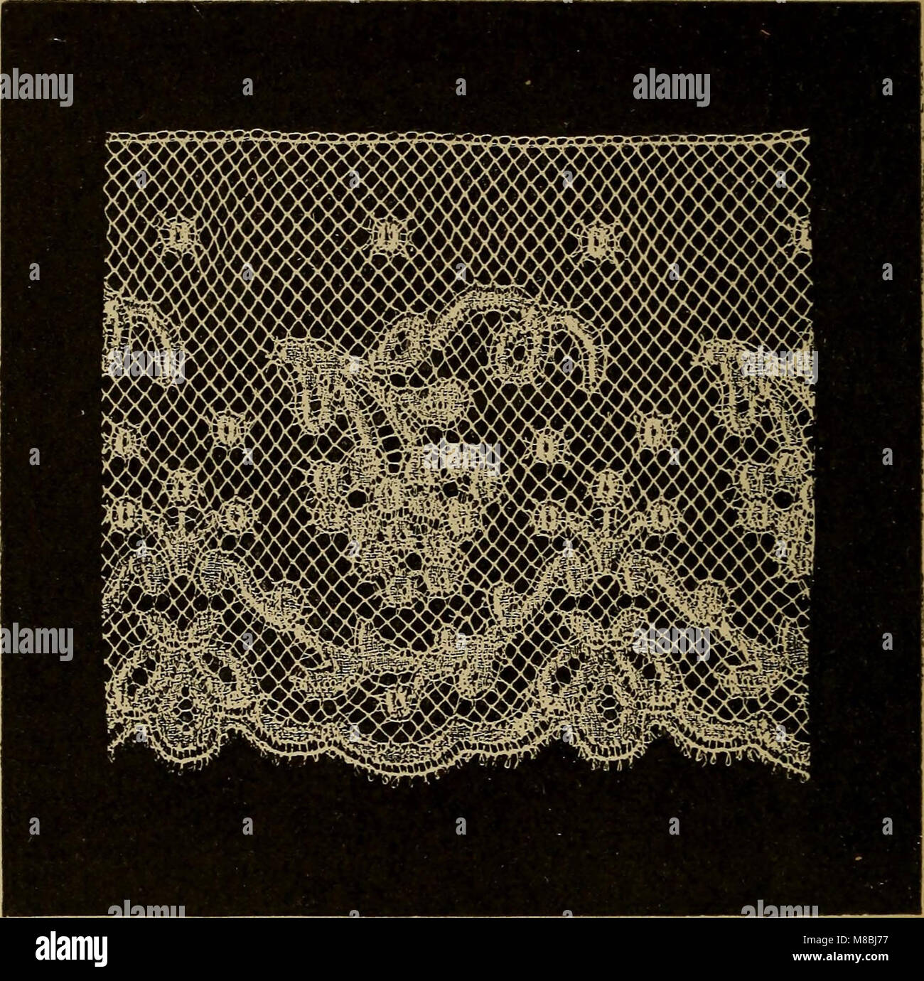 This book discusses lace and lace-making, detailing both historical and ...