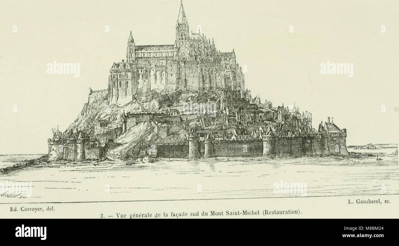 'Description de l'Abbaye du Mont Saint-Michel et de ses Abords' (1877 ...