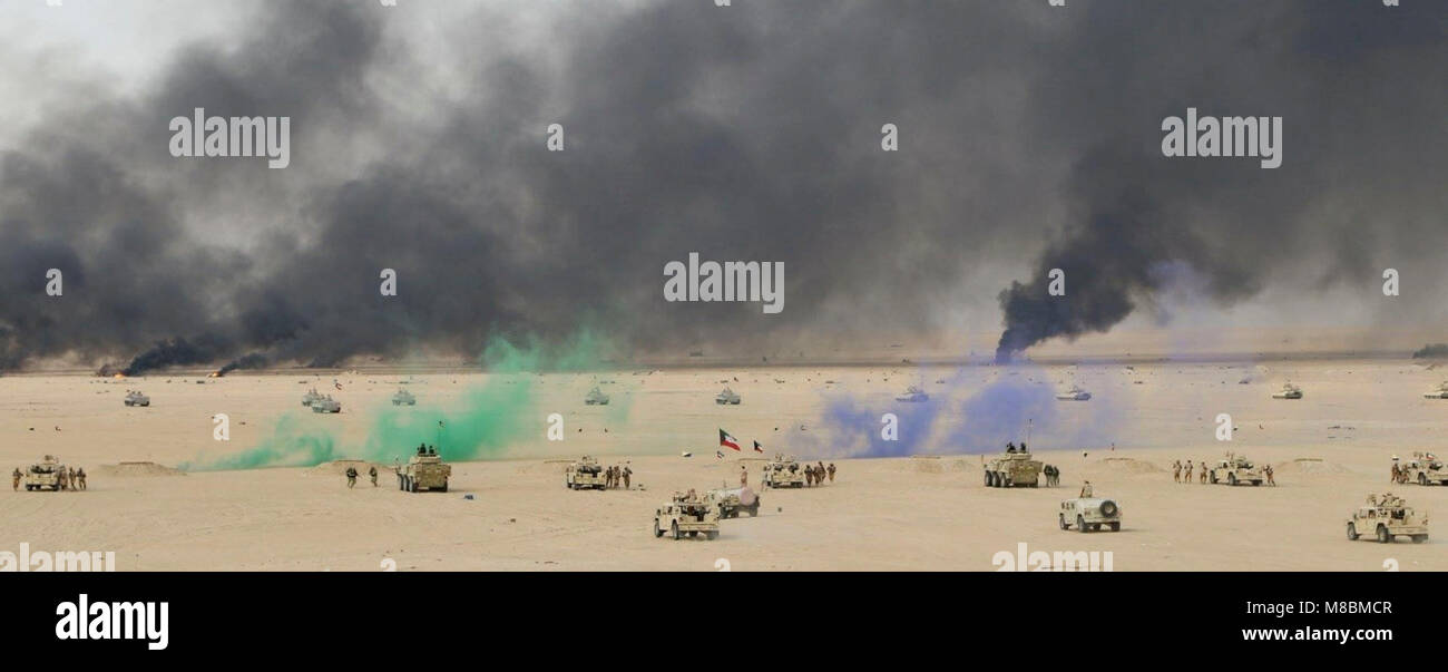 CAMP BUEHRING, KUWAIT- U.S Soldiers of the 1st Battalion, 35th Armored ...