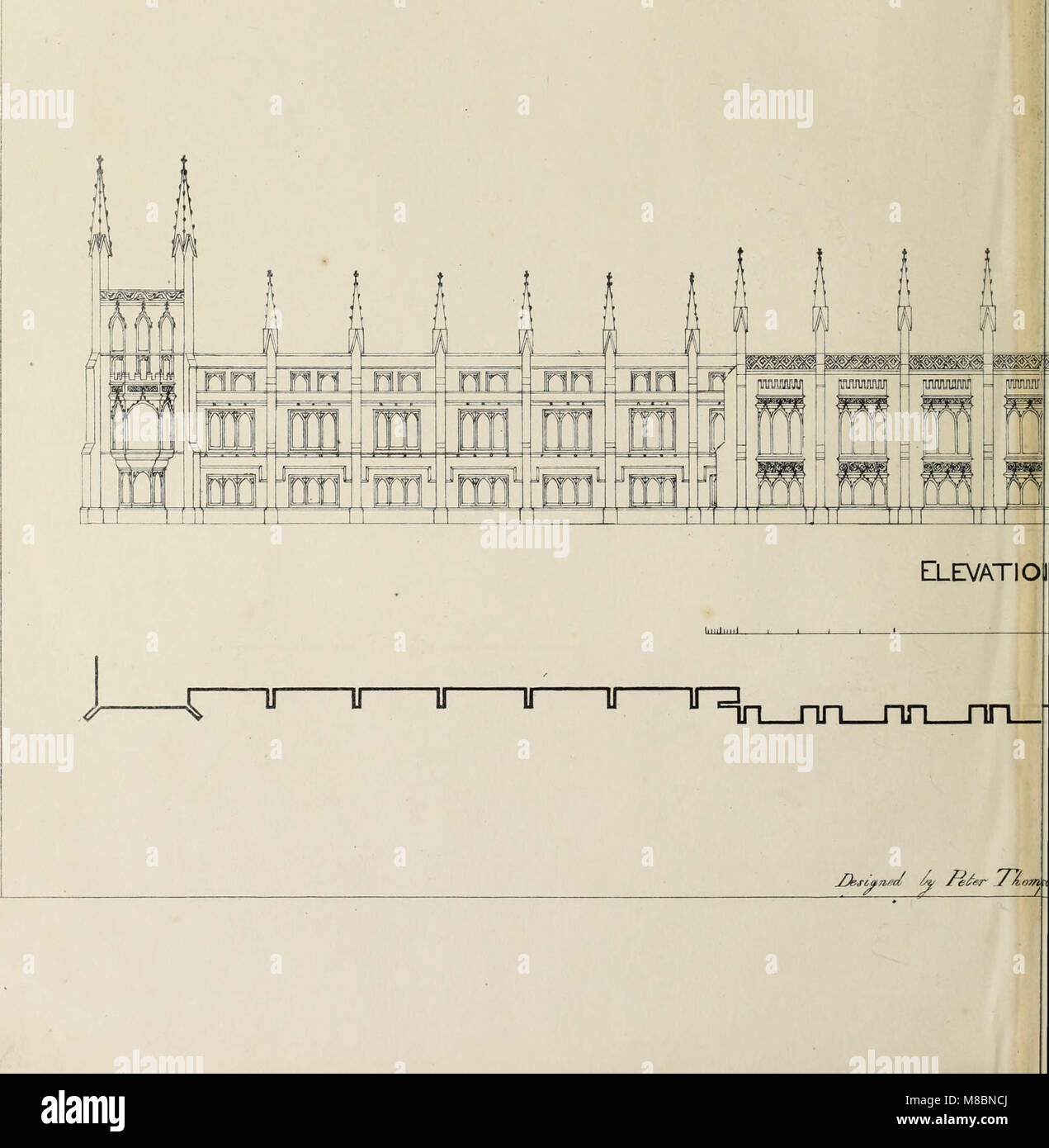 This architectural design proposal presents detailed plans for the new ...