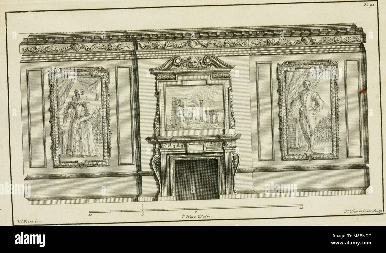 *Designs of Inigo Jones and Others* (1731) showcases architectural ...