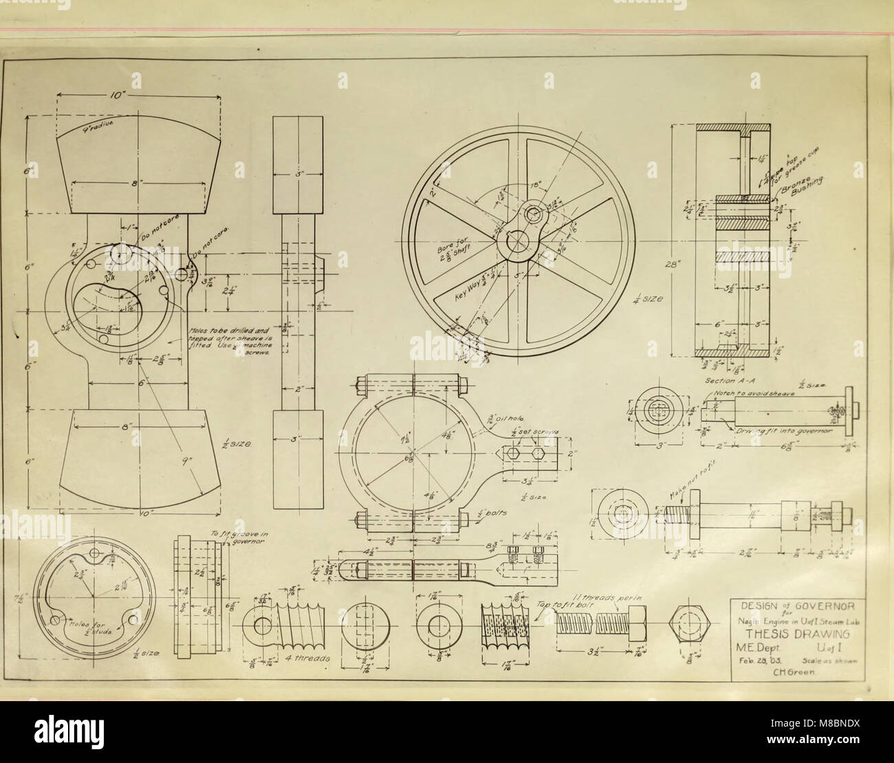 The *Design and Construction of an Inertia Governor* (1903) details the ...