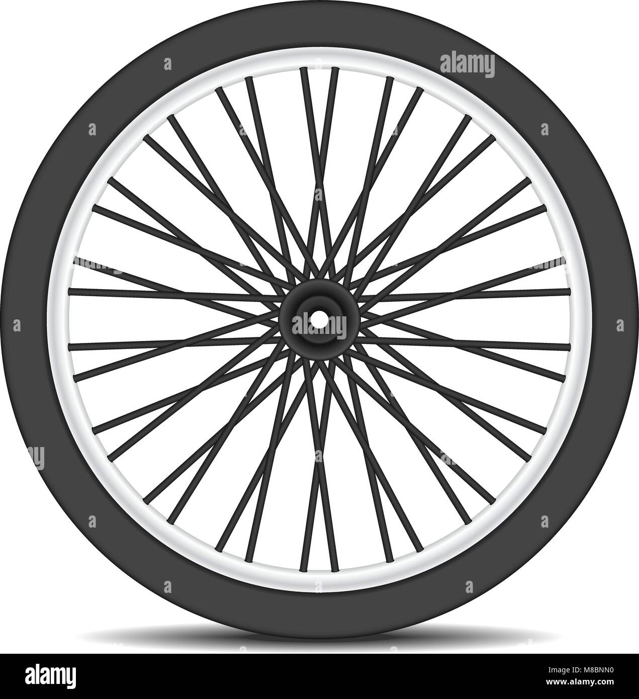 Bicycle wheel shadow in black and white hi-res stock photography and ...
