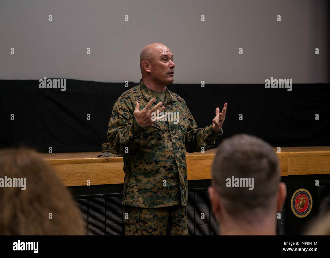 Brigadier General Austin E. Renforth, Commanding General of Marine ...