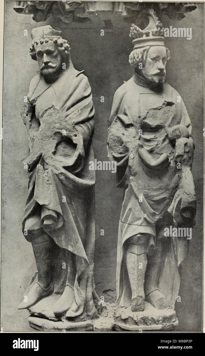 This 1909 work discusses medieval German sculpture, focusing on the ...