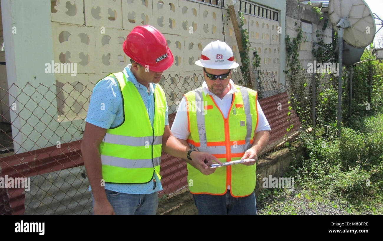 U.S. Army Corps of Engineers Deputy Resident Engineer Benjamin Bremer ...