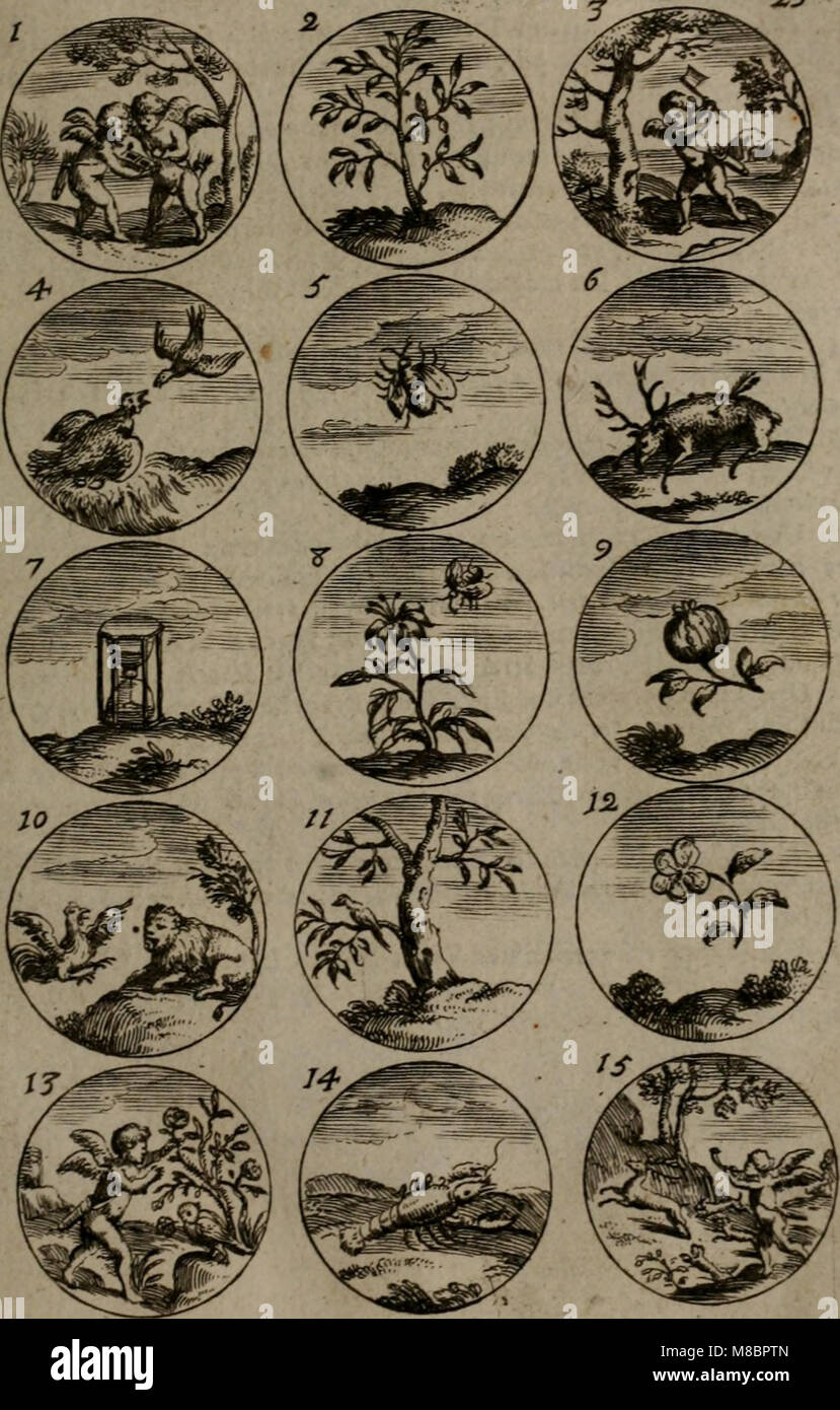 Devises et emblemes, anciennes et modernes - tirées des plus celebres ...