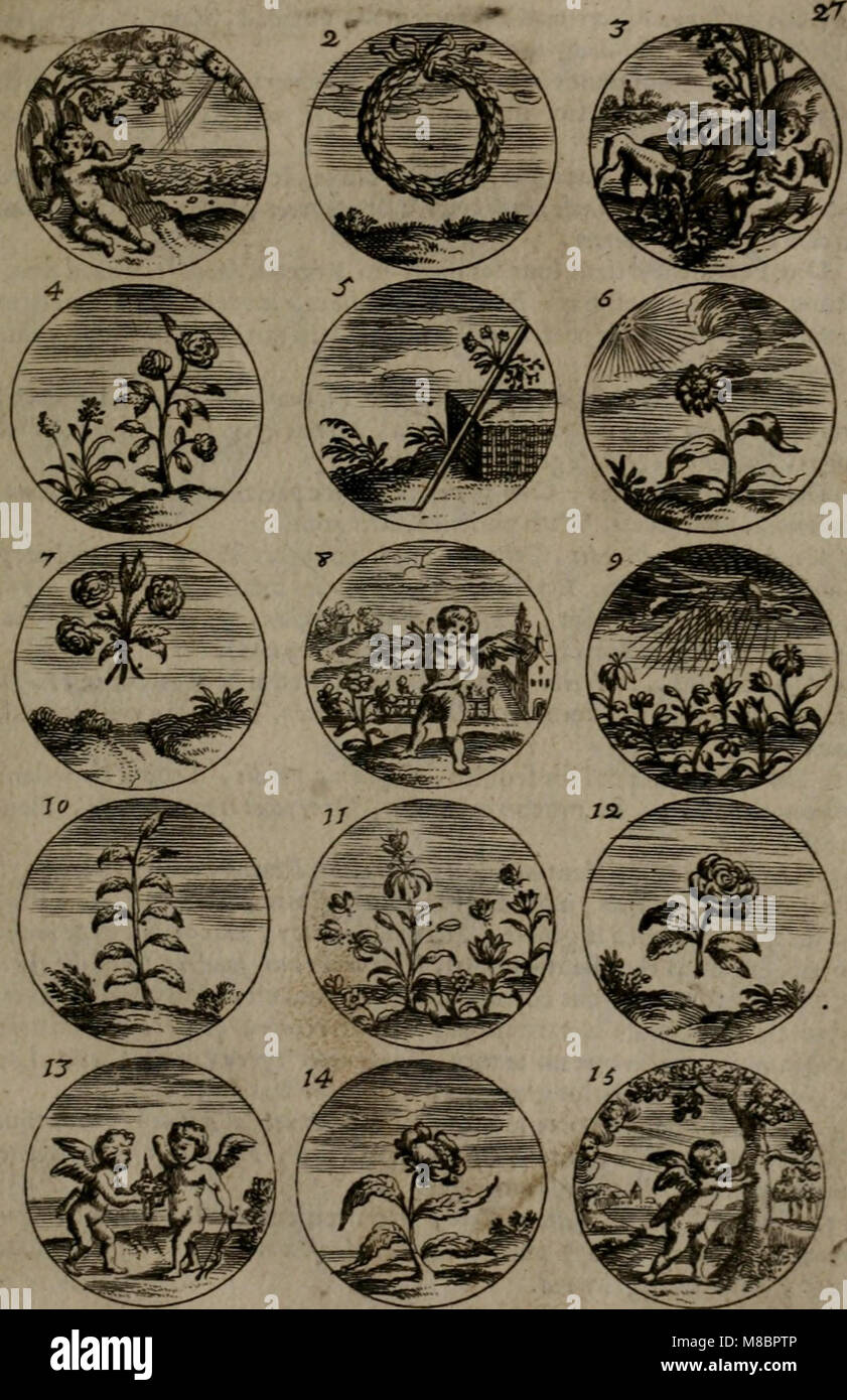 Devises et emblemes, anciennes et modernes - tirées des plus celebres ...