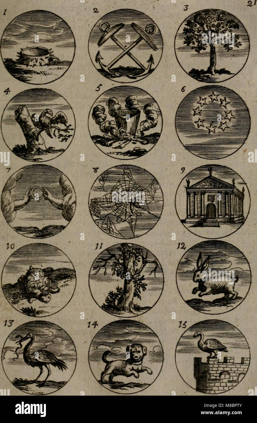 Devises et emblemes, anciennes et modernes - tirées des plus celebres ...