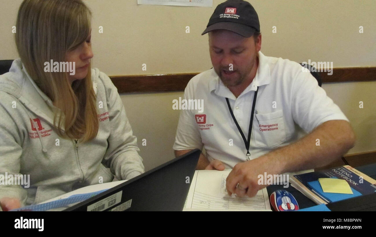 U.S. Army Corps of Engineers Deputy Resident Engineer Benjamin Bremer ...
