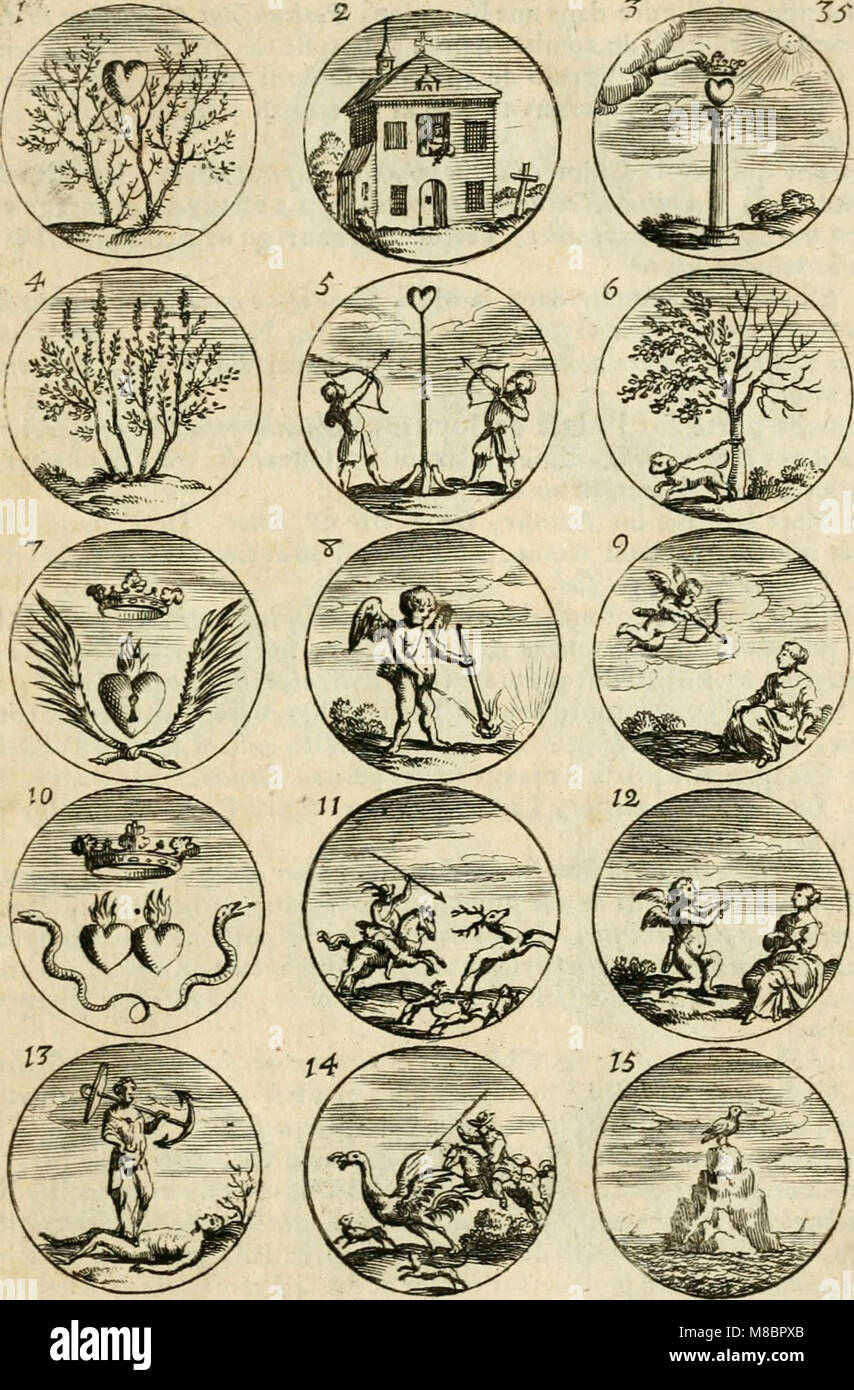 Devises et emblemes anciennes et modernes, tirées des plus celebres ...