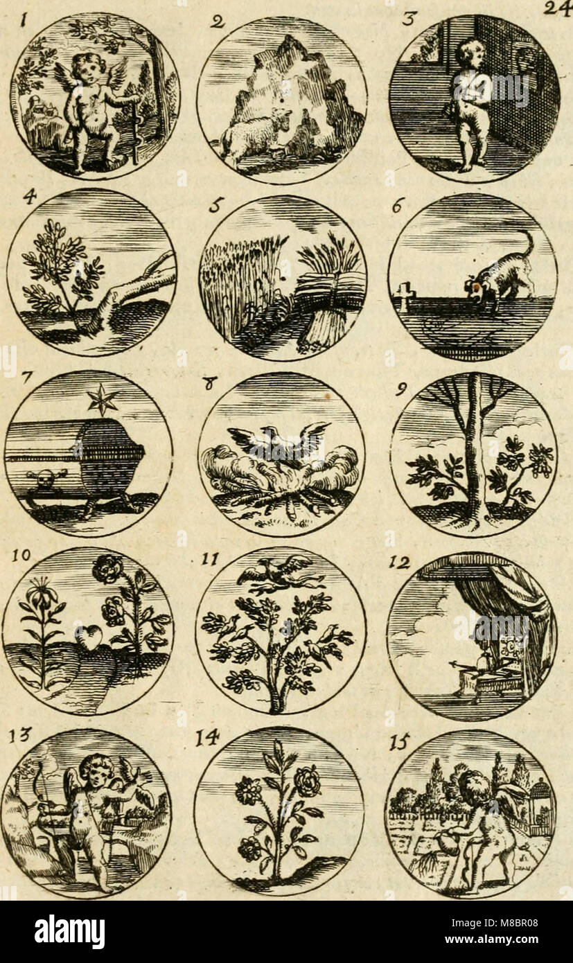 This 1610 work presents ancient and modern emblems and mottos, offering ...