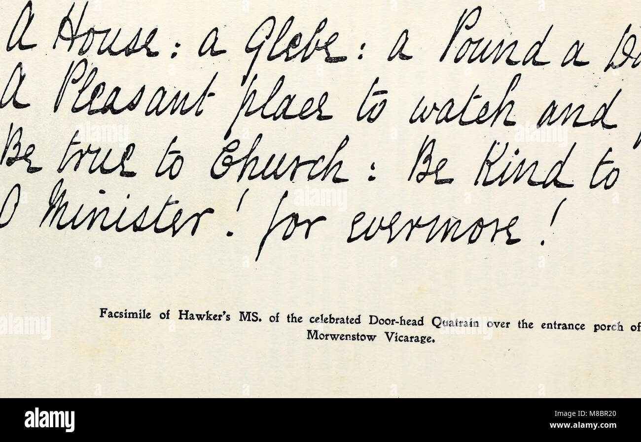 Devon and Cornwall notes and queries (1911) (14594001888 Stock Photo ...