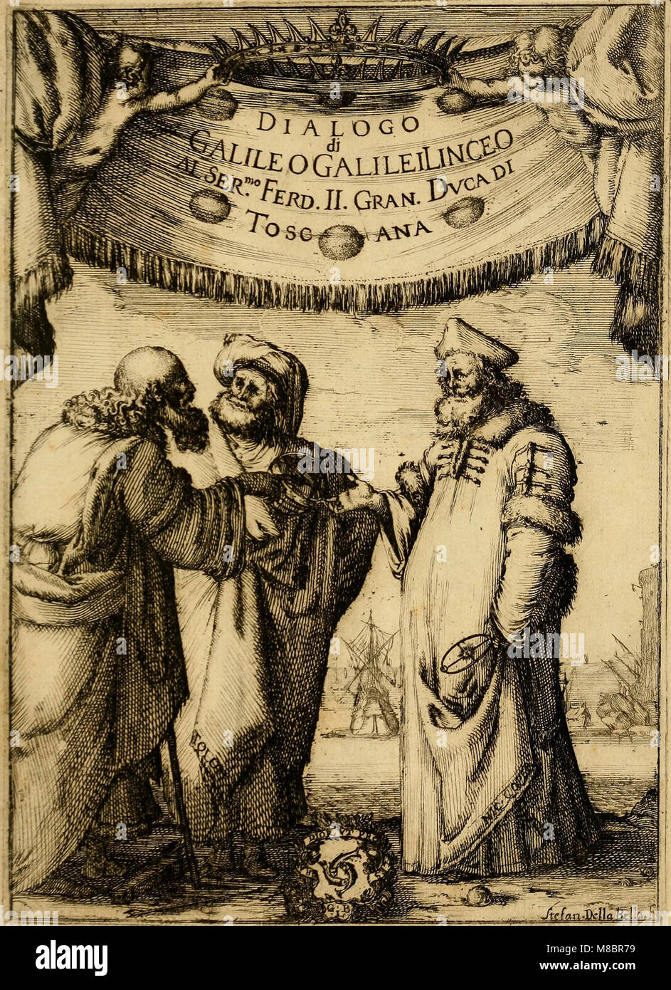 This 17th-century dialogue by Galileo Galilei discusses his ...