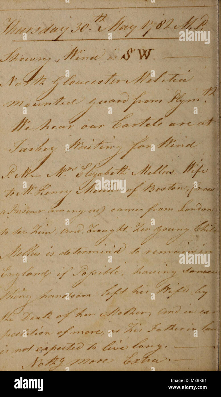 This manuscript details the experiences of a privateer from Boston ...