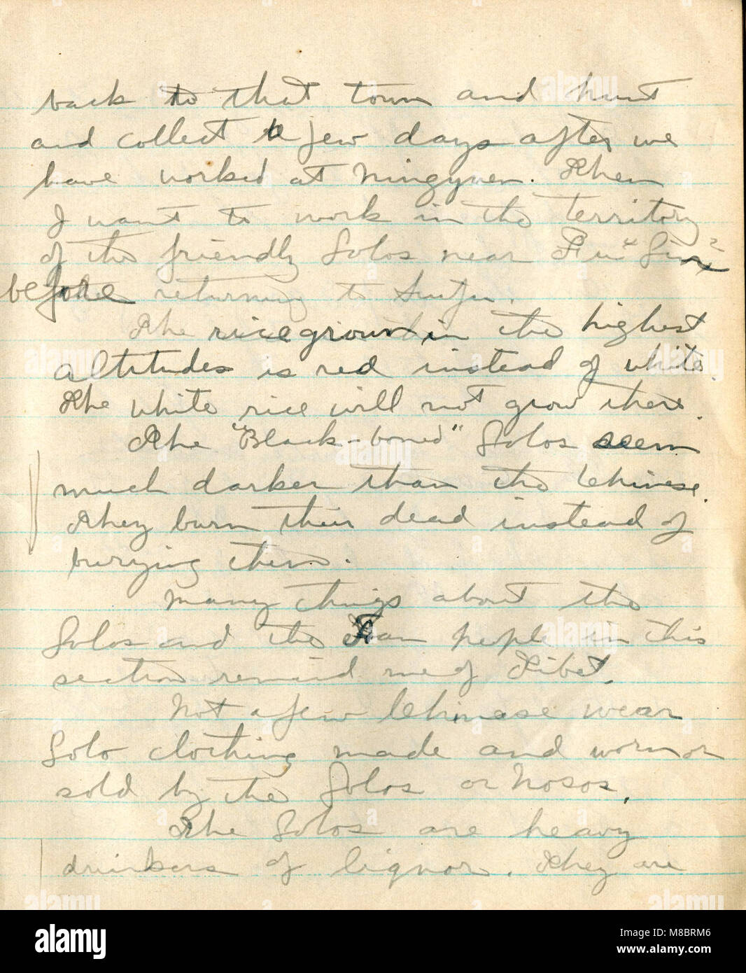 This diary documents a summer expedition undertaken in 1928 to ...