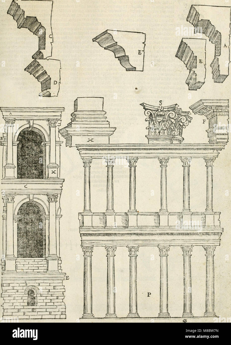 Various designs of roman architecture hi-res stock photography and ...