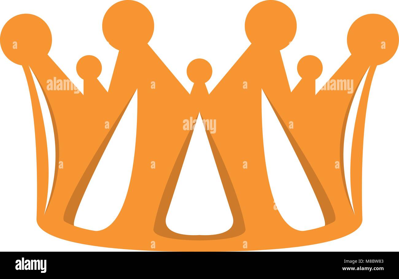 Golden crown icon hi-res stock photography and images - Alamy