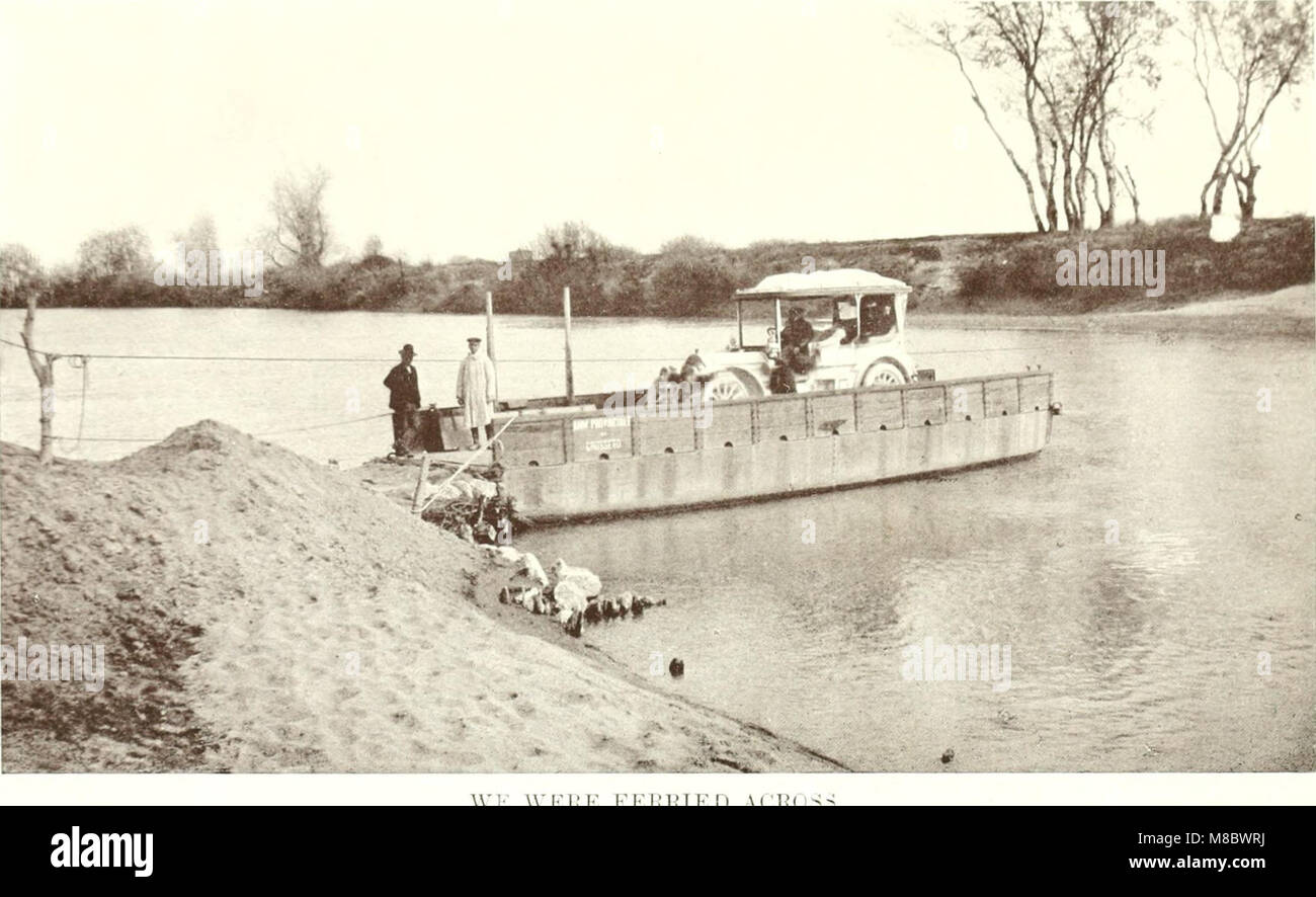 En route; a descriptive automobile tour through nine countries and over ...