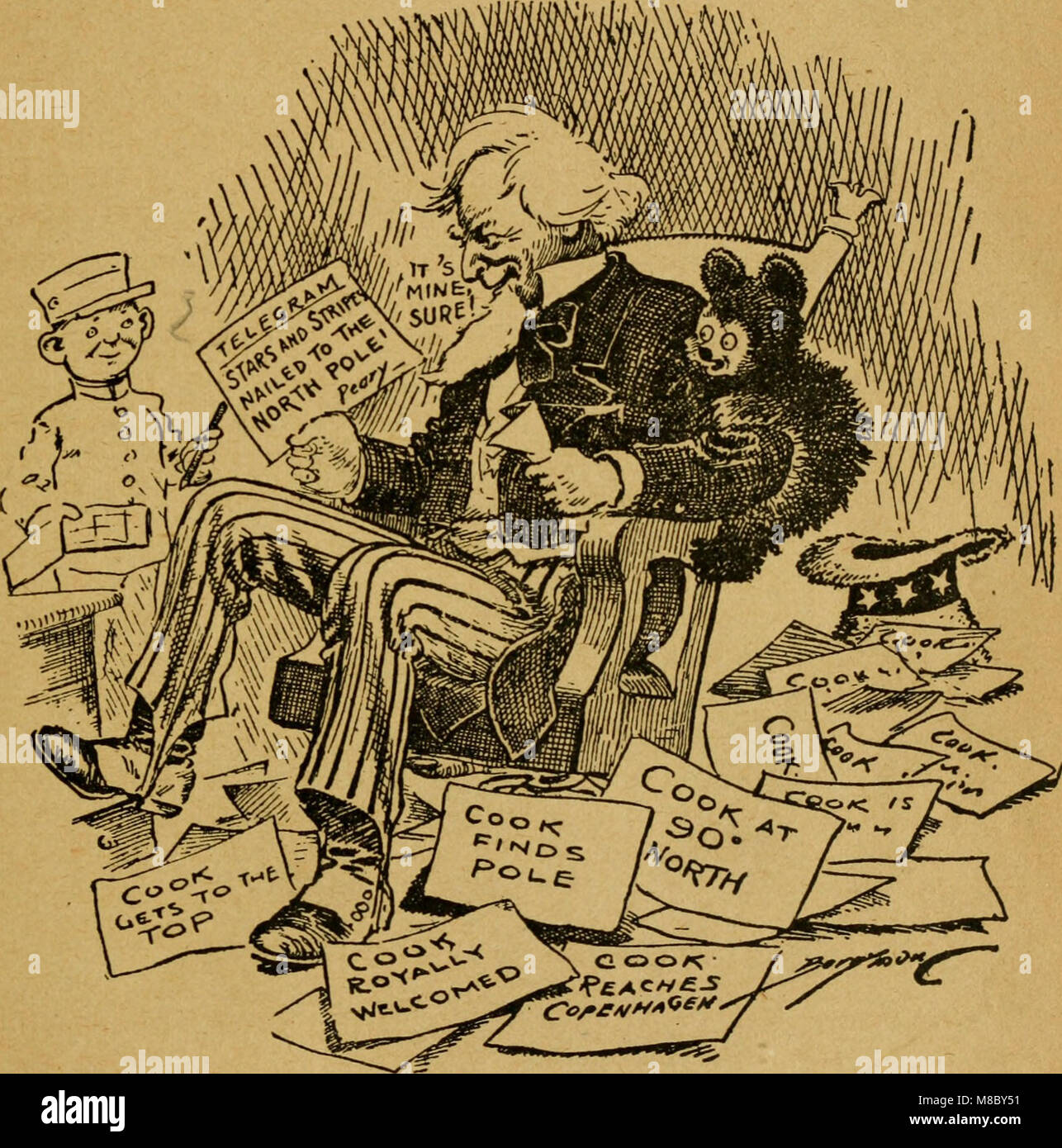 This book details the competing claims of Dr. Frederick A. Cook and ...