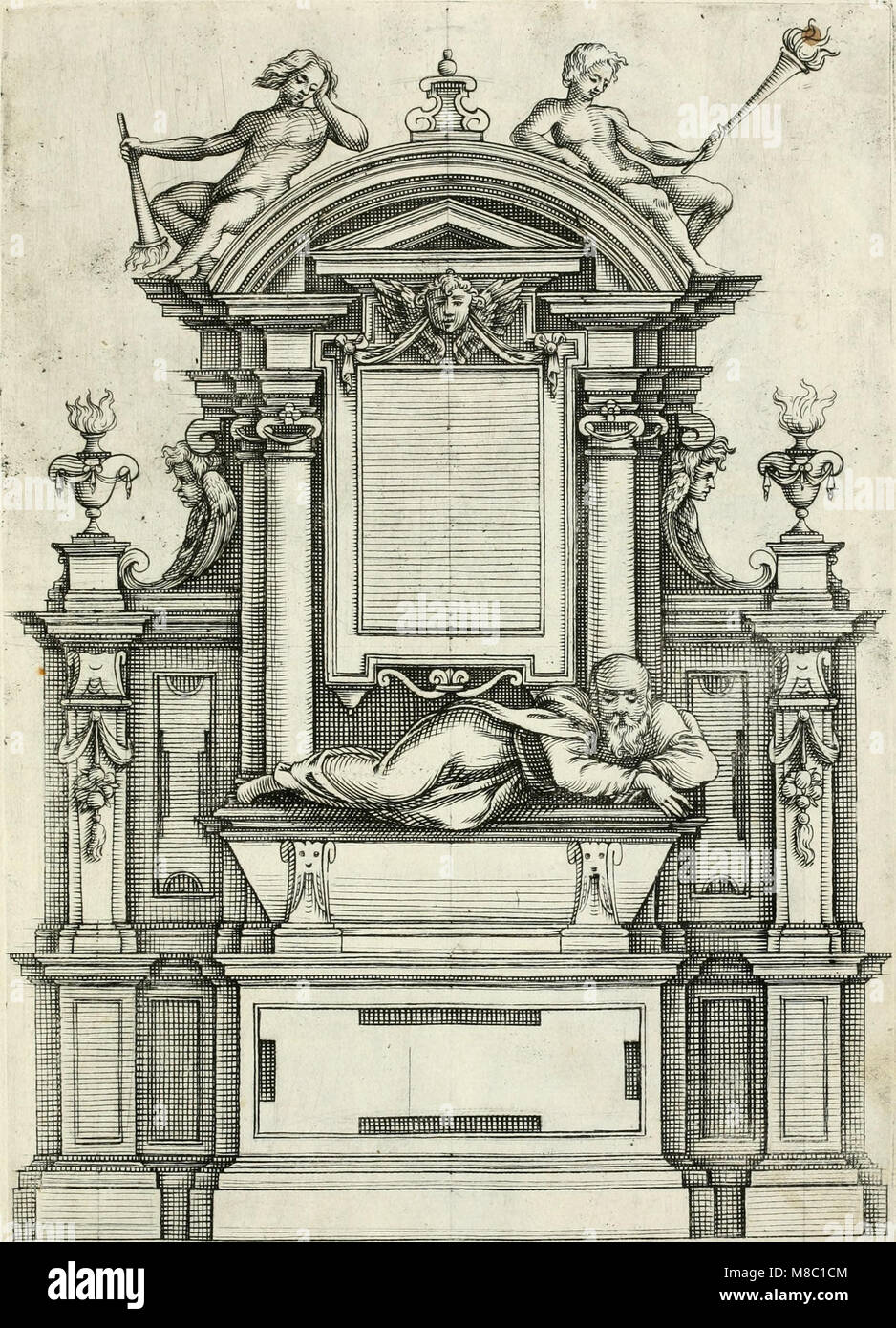 *Disegni varii di depositi o' sepulcri* (1619) is an Italian work ...