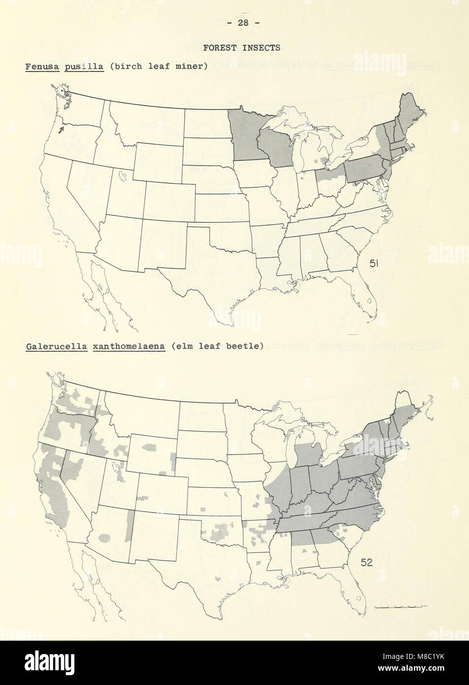 Distribution maps of some insect pests in the United States (1959 ...
