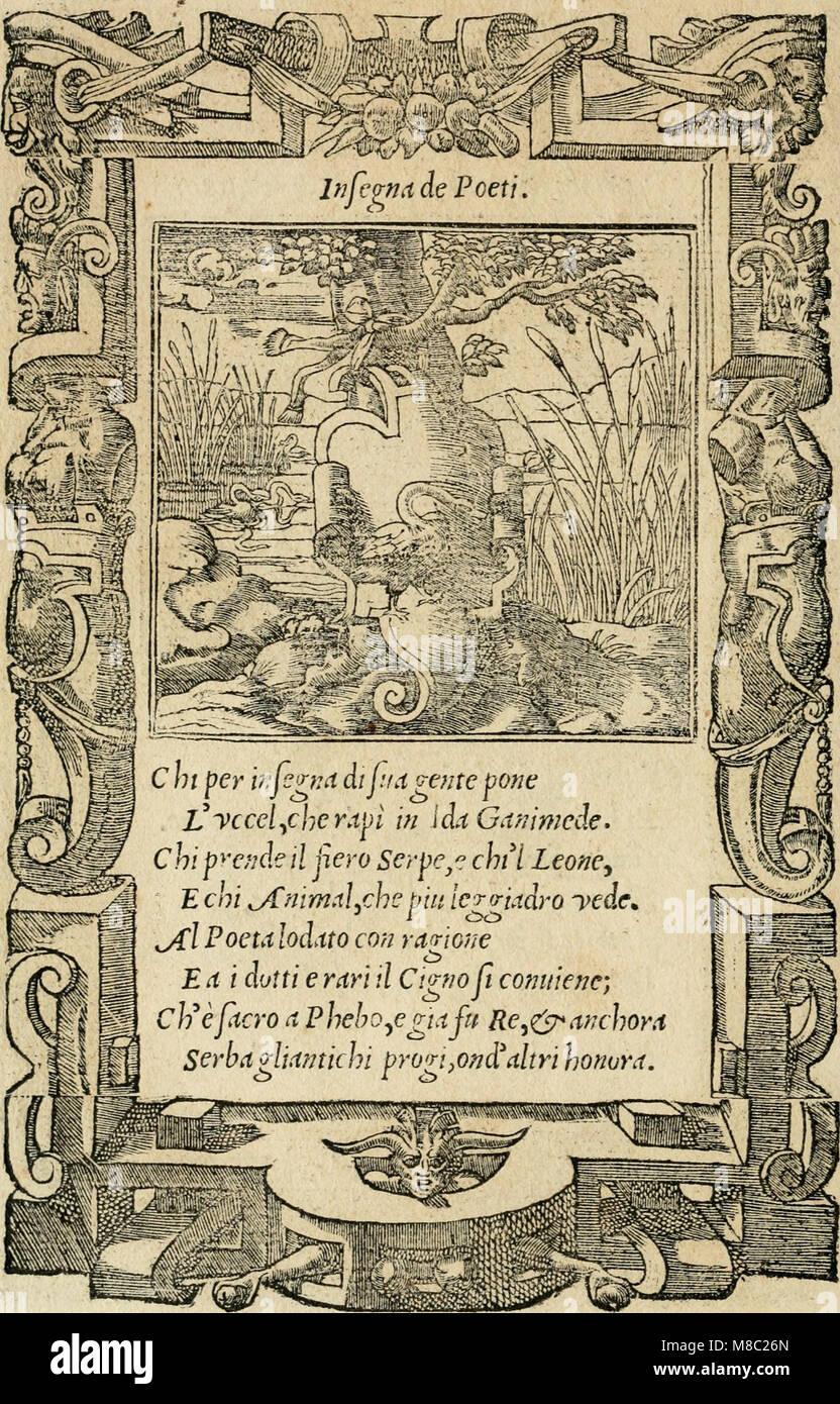 This 1549 work features a collection of emblematic verses from Andrea ...