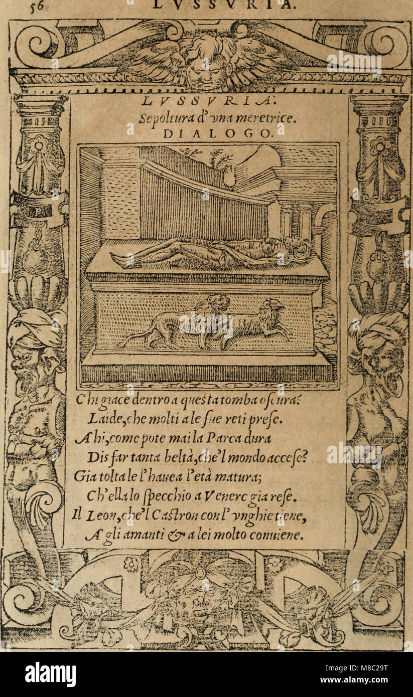 This 1549 work, based on the Emblems of Alciato, presents diverse moral ...