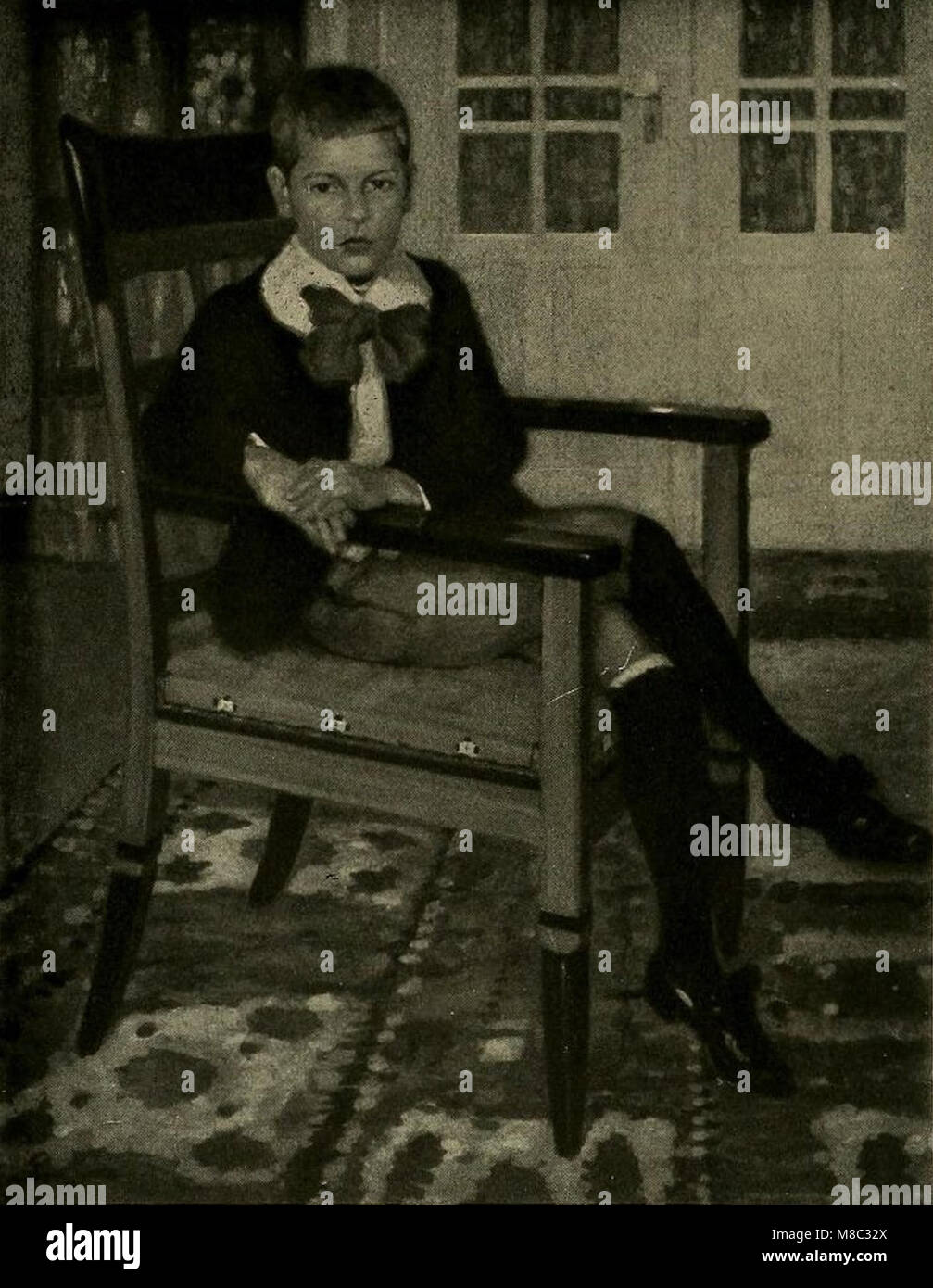 Fritz Erler - Knabenbildnis, 1913 Stock Photo - Alamy